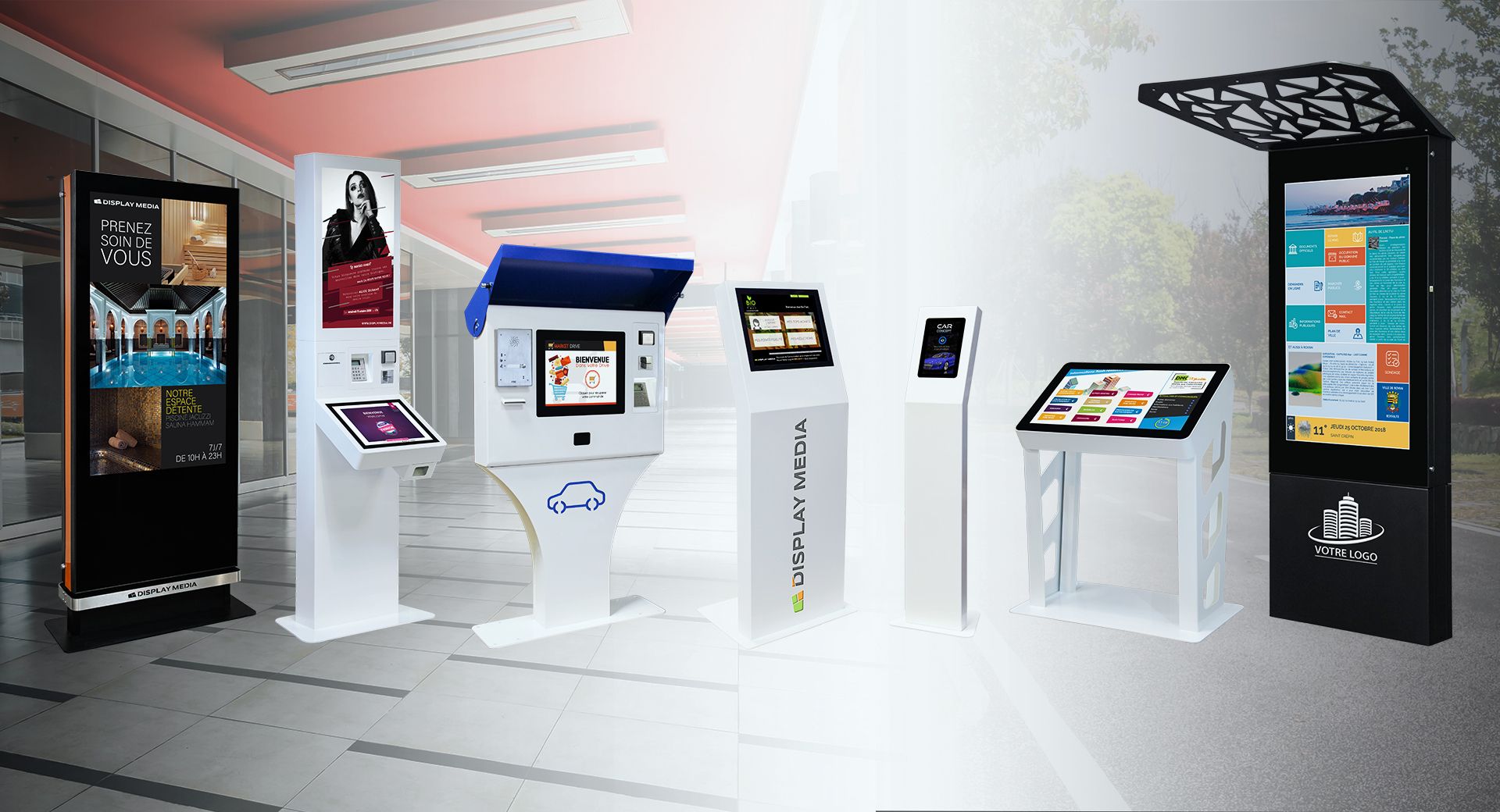 Borne Interactive & Bornes Tactiles | Solutions Digitales | Display Media